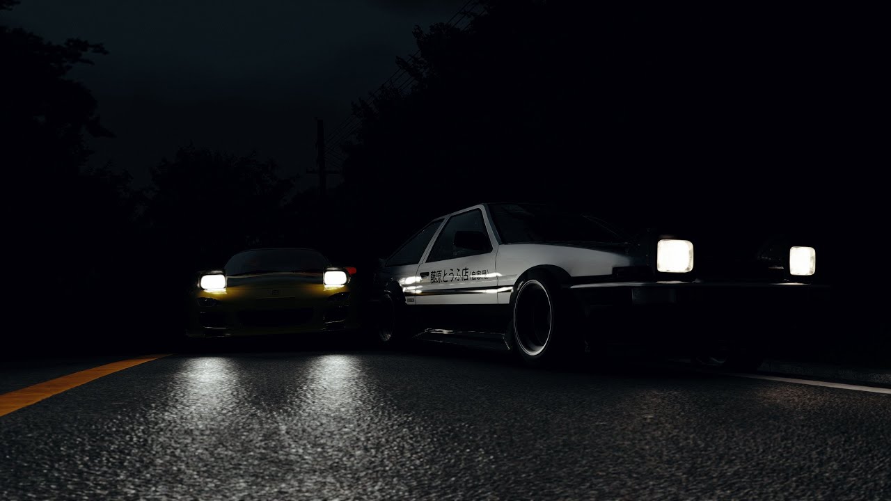 RX7 Vs AE86 | Assetto Corsa Cinematic | Chemical Love - YouTube