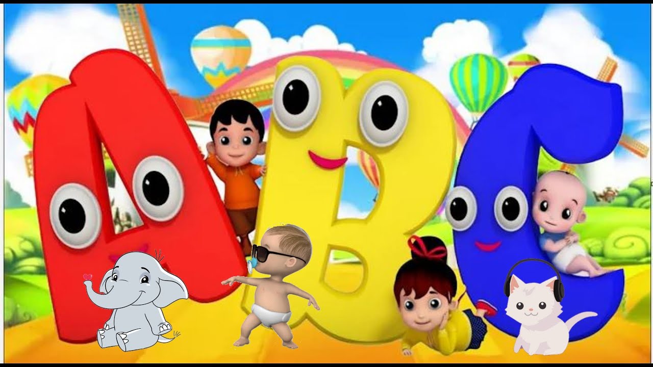 Abc phonics song | alphabet song | a for apple b for baby | क से कबूतर ...