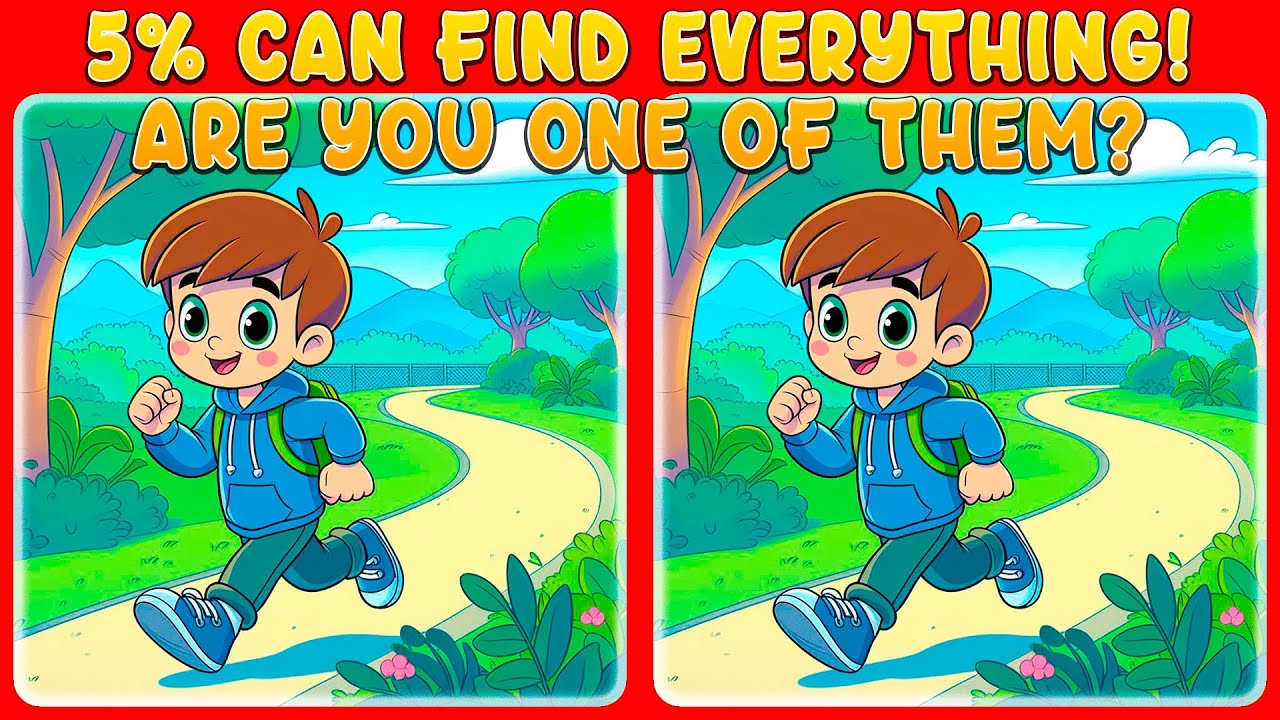 🔥Spot the 3 difference⚡️[Brain trainer #52] - YouTube