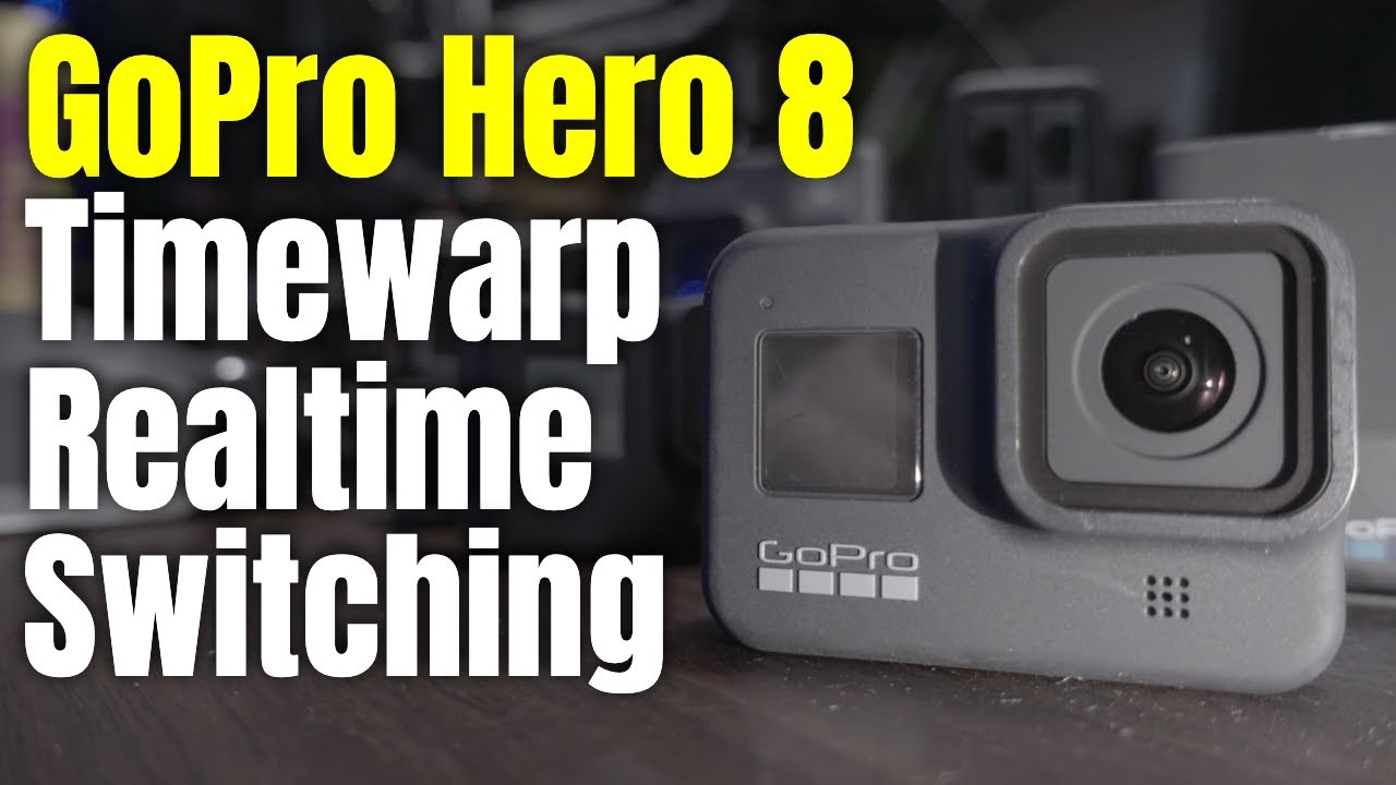 GoPro Hero 8 black | switch from timewarp to realtime on the roll - YouTube