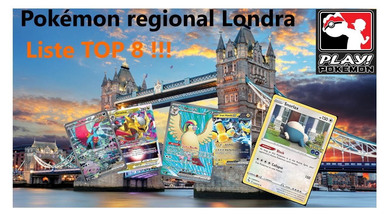 POKEMON TOP 8 LONDON DECK LIST ( #pokemon tcg live ) EP 3!!! - YouTube