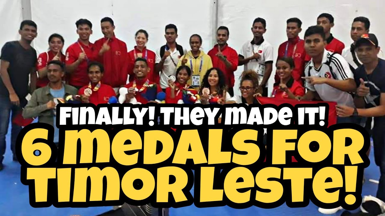 FINALLY! TIMOR LESTE GRABS 6 MEDALS IN 2019 SEA GAMES! - YouTube