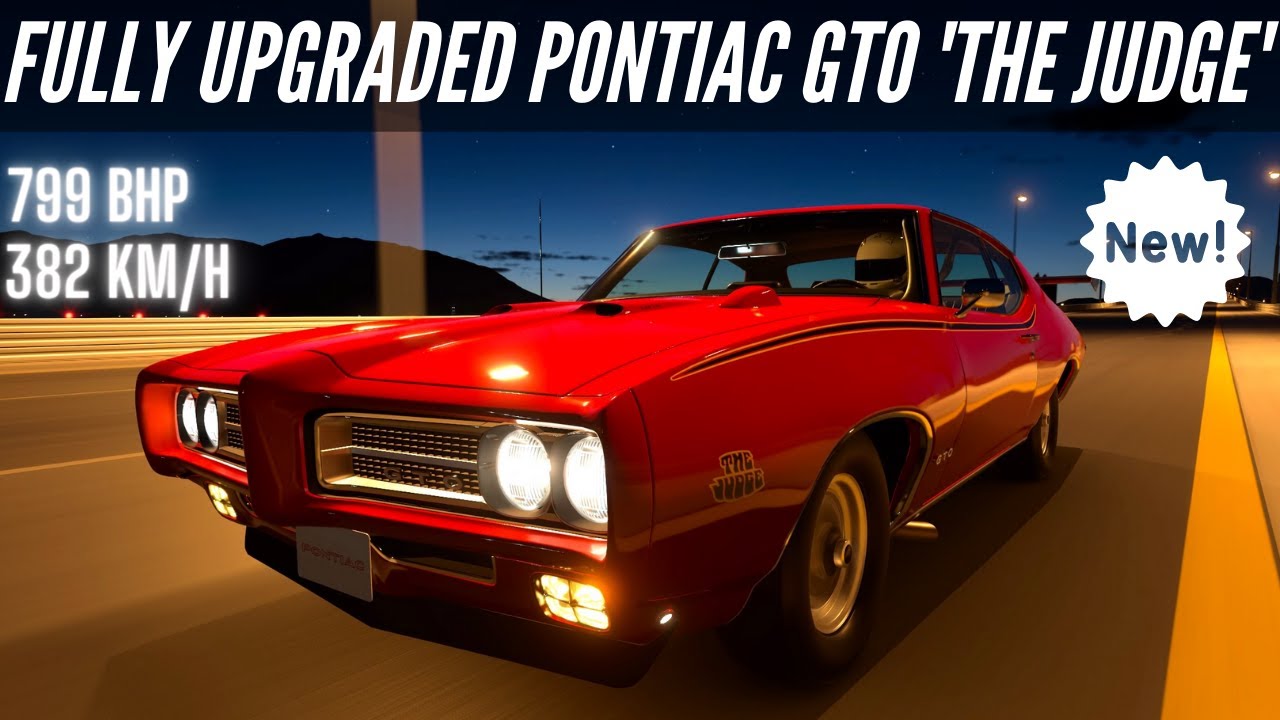 Gran Turismo 7: Fully Tuned Pontiac GTO - YouTube
