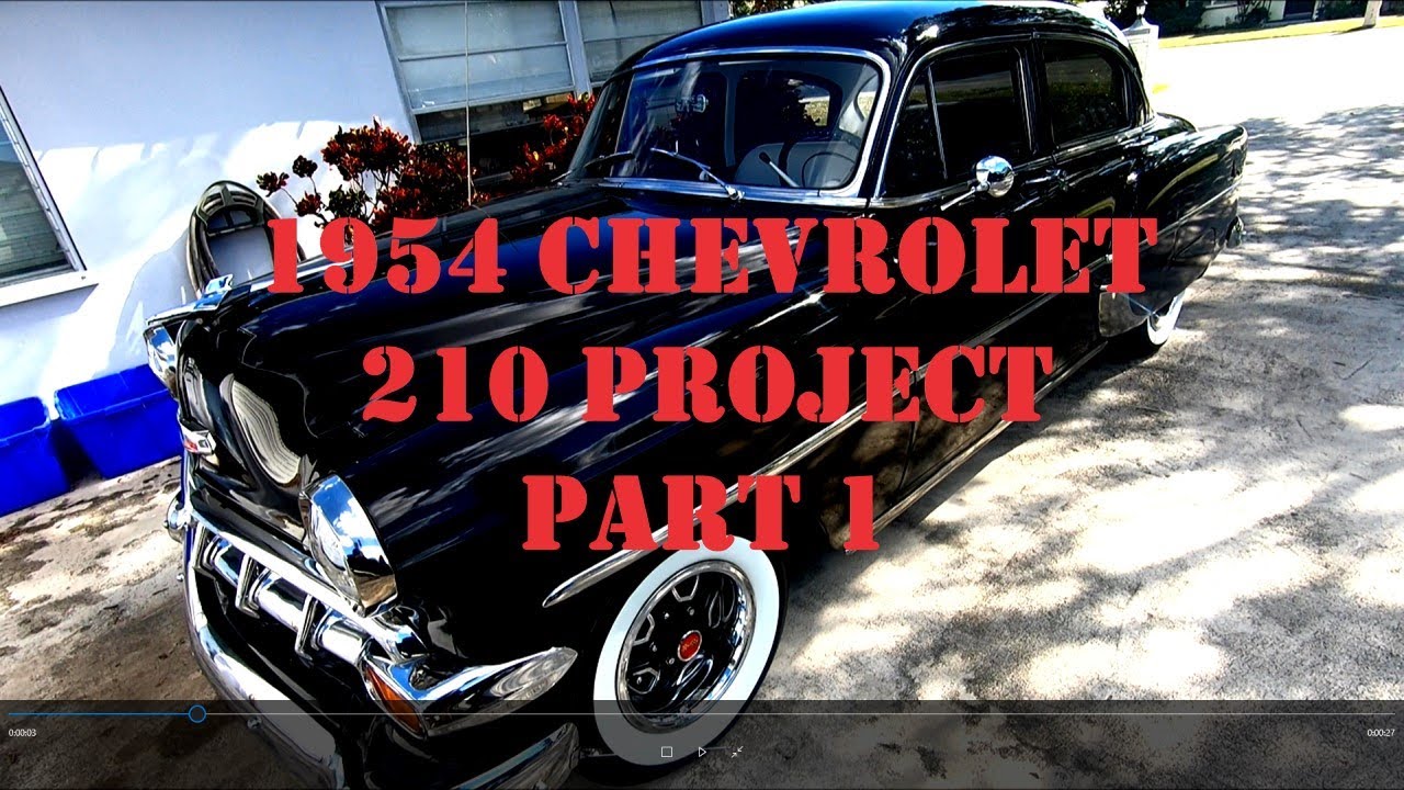 1954 Chevrolet 210, Chevy hot rod build part 1, will it run again ...