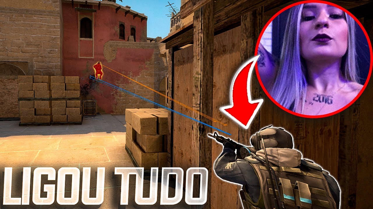 Loirinha GAMER decide ligar tudo durante partida de CSGO. - YouTube