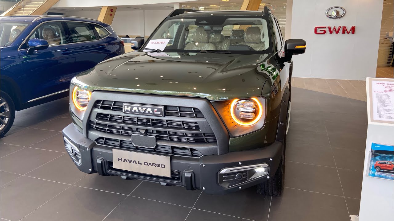 Haval Dargo 4WD 2023 - SUV off roand Green color - YouTube