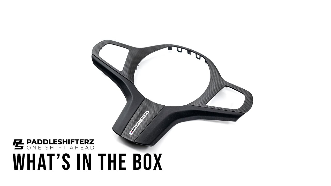Unboxing - OEM BMW Carbon fiber steering wheel trim – 32302463595 - YouTube