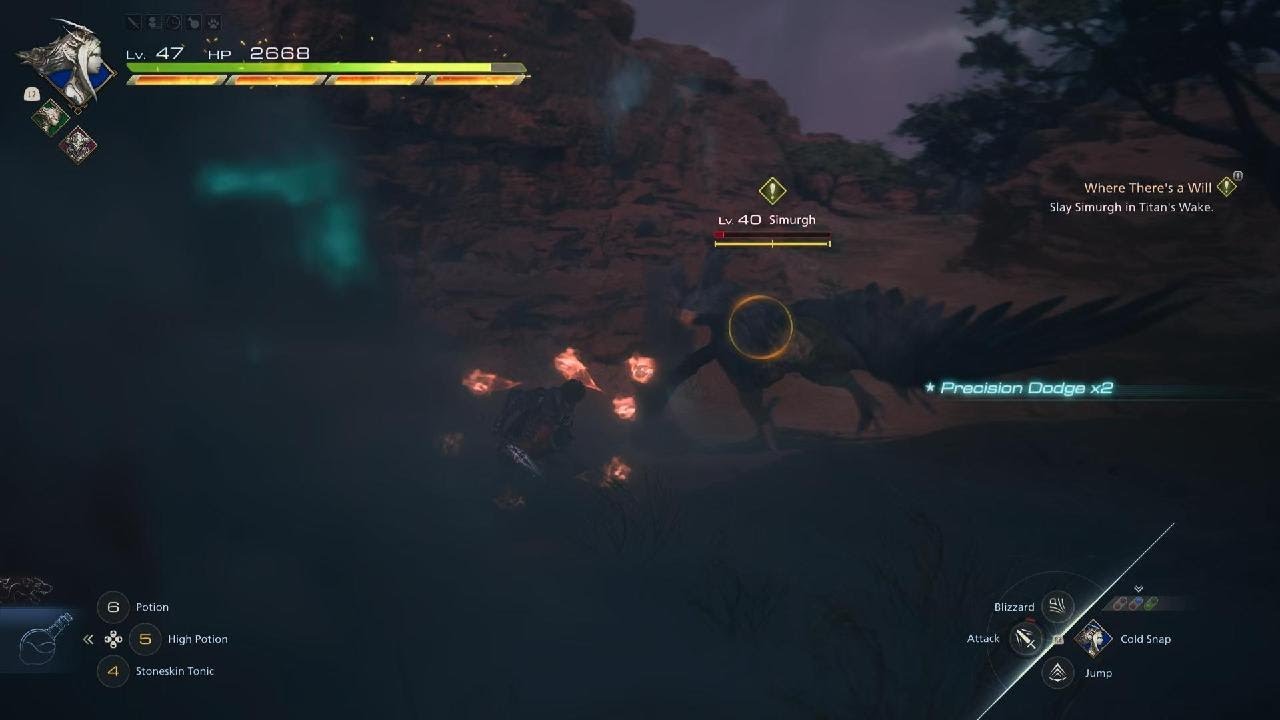 Final Fantasy XVI Simurgh Boss Fight - YouTube