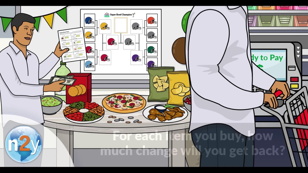 SymbolStix PRIME: Making Change for the Super Bowl Party - YouTube