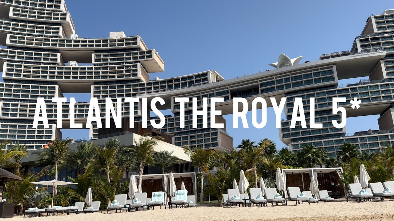 New Amazing hotel! Atlantis the Royal 5* (Dubai) - 4k video - YouTube