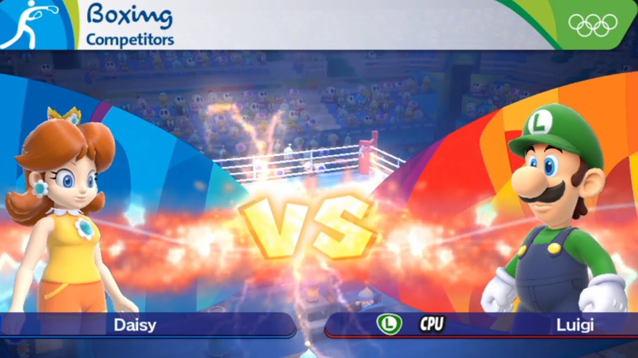 Luigi Et Shadow Aux Jeux Olympiques