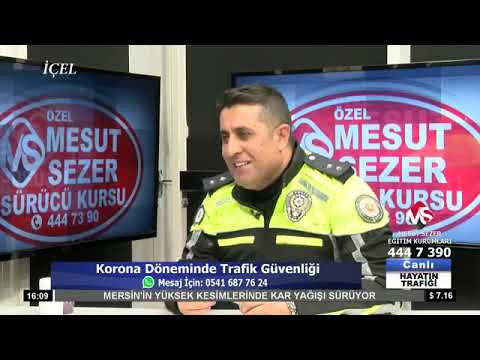 Mersin Trafik Denetleme Şube Müdürü Hamza Erdaş ve Nil Sezer ile Hayatın Trafiği