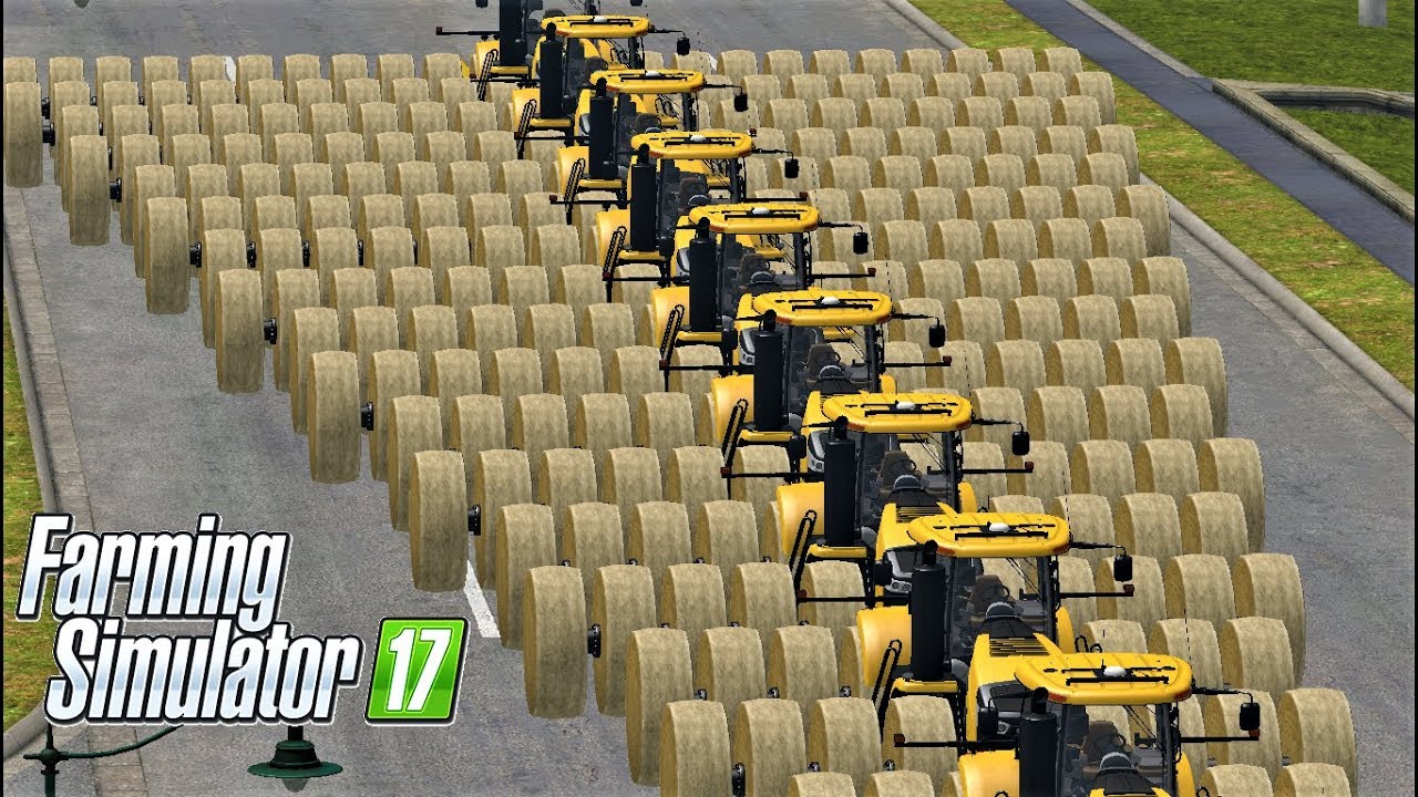Farming Simulator 17 WORLD AMAZING ROUND BALING WHEELS CHALLENGER ...