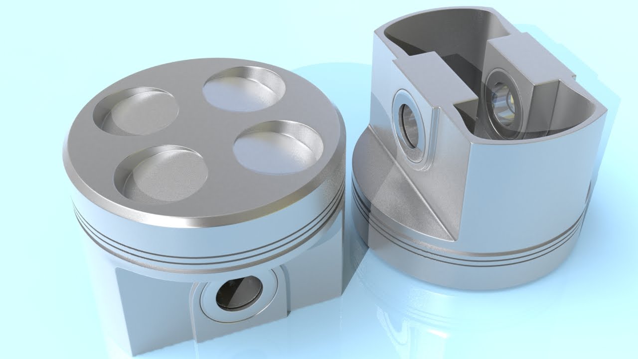 The Foundry MODO - Modeling a Piston - YouTube
