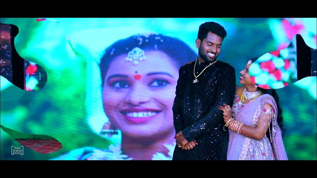 DIVYA VANI & RAHUL YADAV..Reception Teaser..Ravi Digital Studio Vanasthalipuram - YouTube