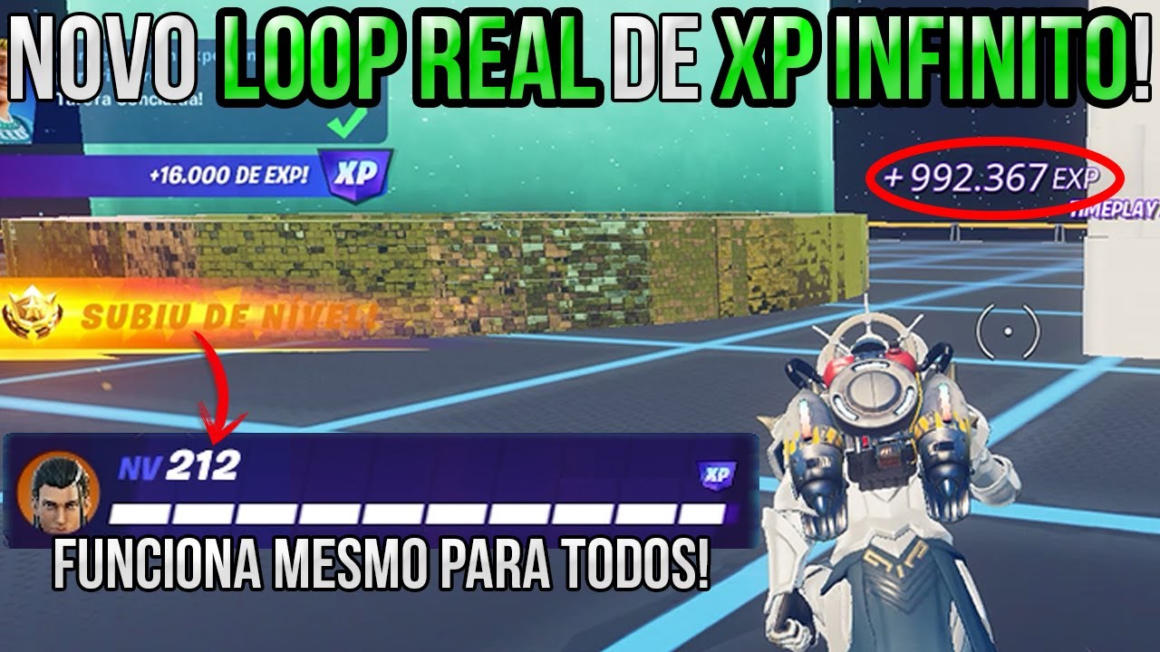 VERDADEIRO Loop de XP INFINITO para LVL 200 AGORA com Bug de XP ...