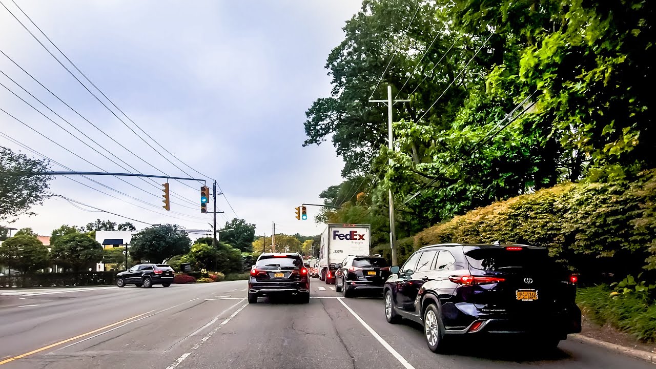 New York 4K 🗽Driving In Queens To Little Neck 🗽USA Road Trip - YouTube