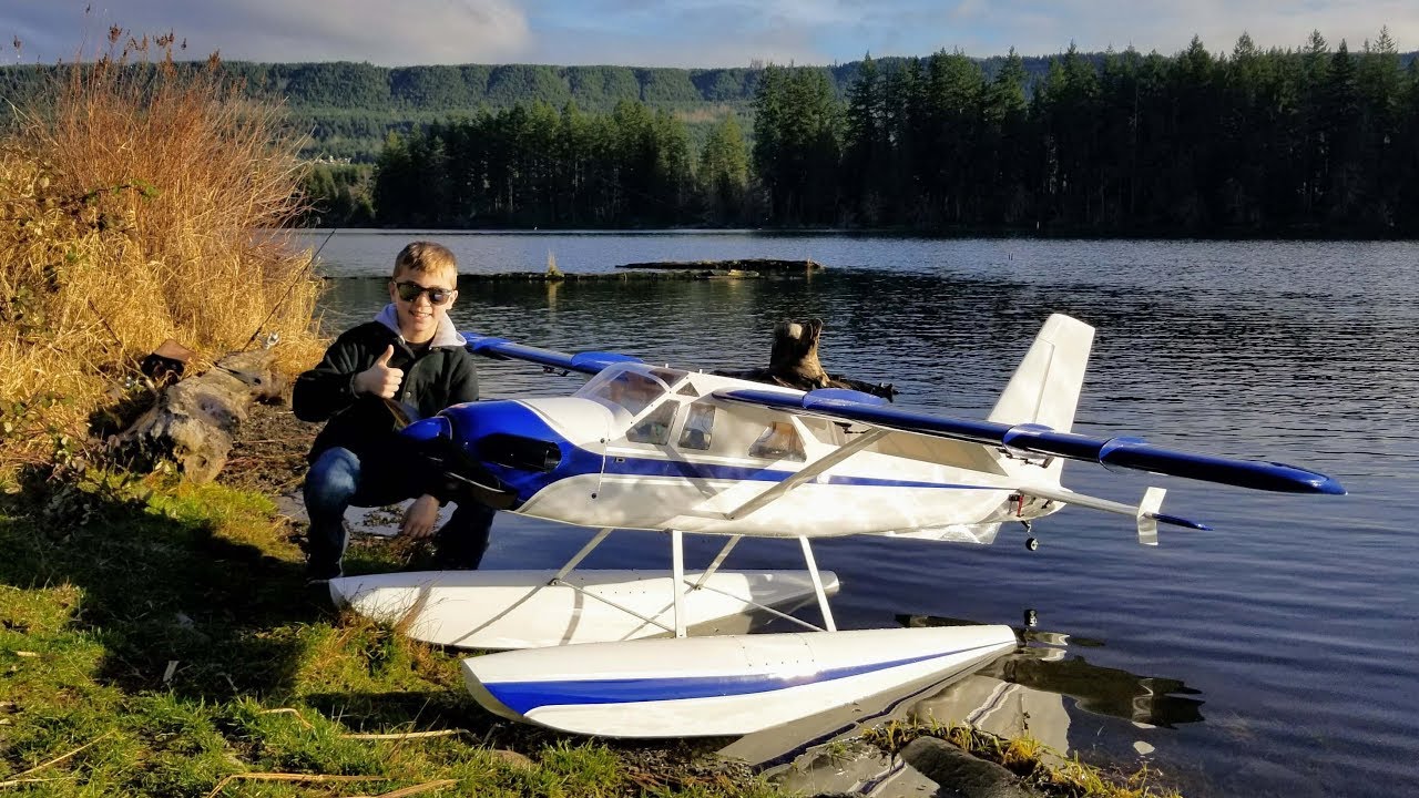 Legacy Aviation 120" Turbo Bushmaster on floats!! - YouTube