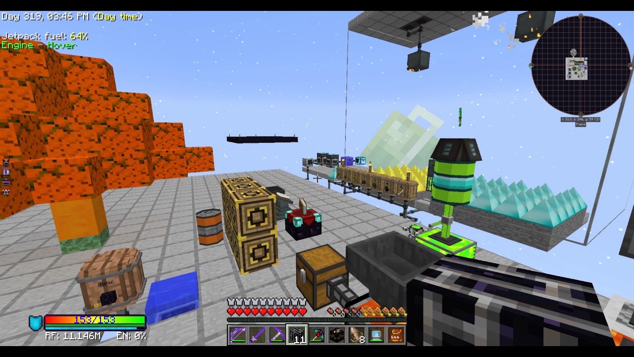 ftb sky factory 3 the wither easy kill for nether star - YouTube