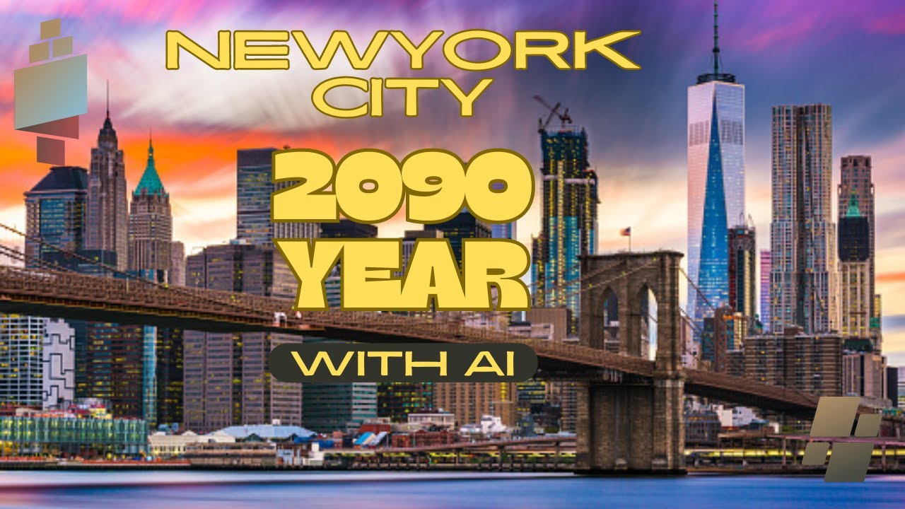 New York city in 2090 year with AI - YouTube