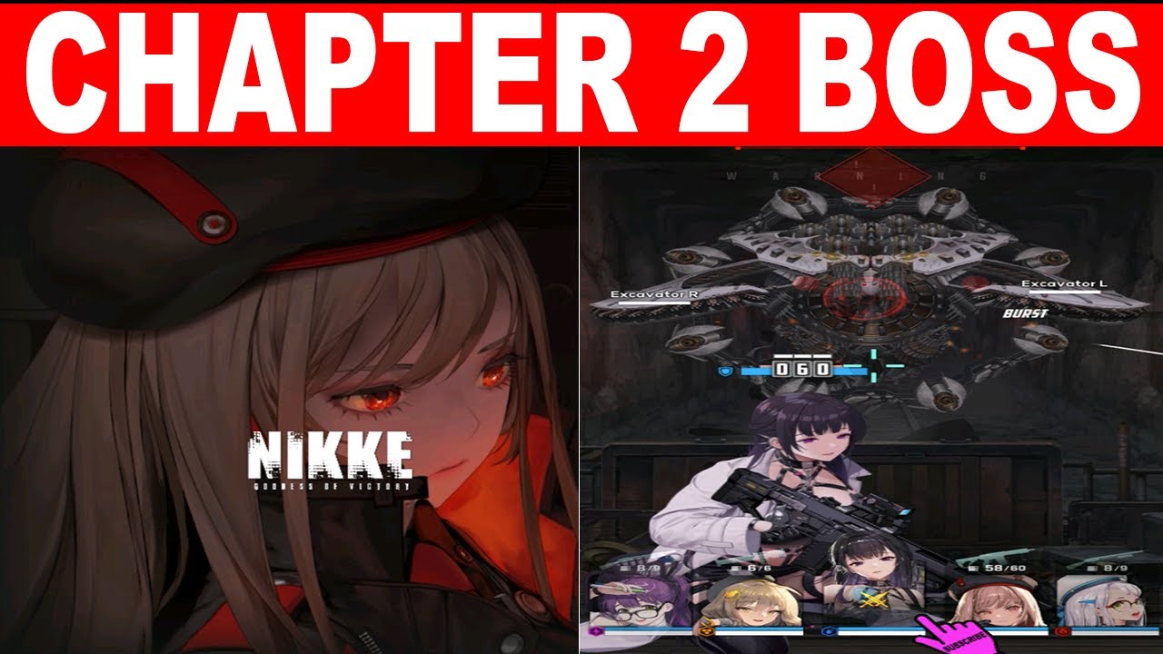 Chapter 2 Boss Gameplay Goddess Of Victory Nikke - YouTube