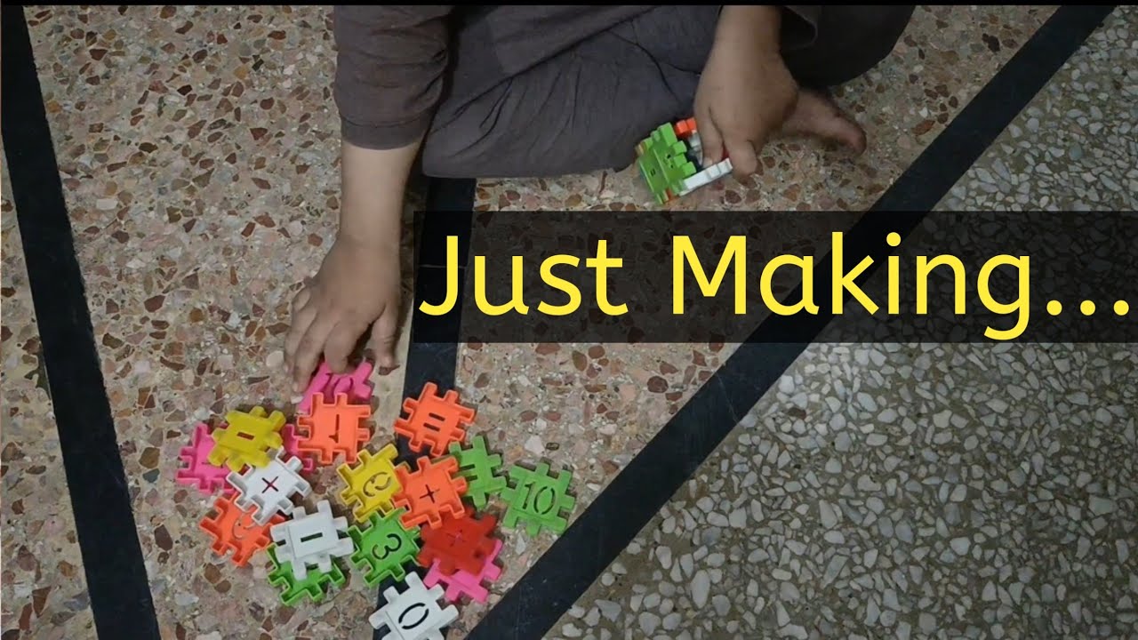 How to make counter with Building Blocks | Building BlocksKids - YouTube