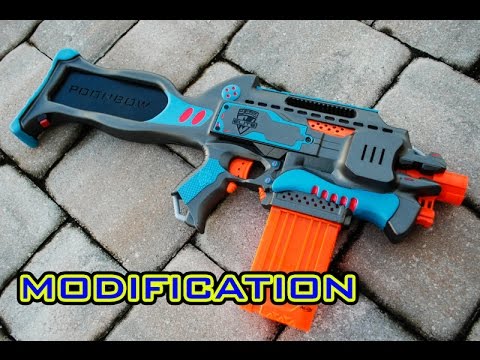 [MOD] The POONBOW | Nerf Crossbow + Stryfe - YouTube