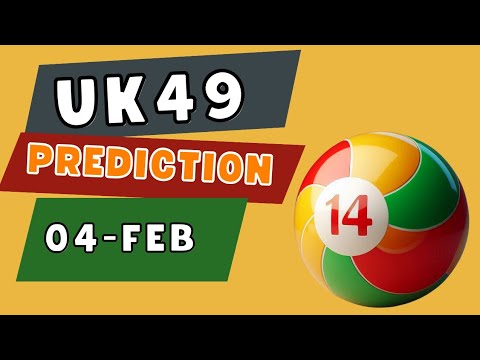 Win UK49 Today (04-FEBRUARY-2025) - YouTube