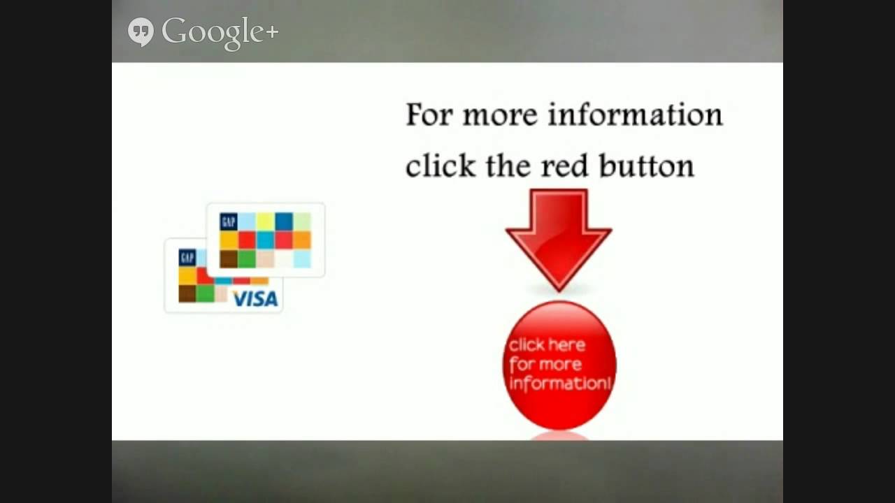 Details on Gap Visa Credit Card - YouTube