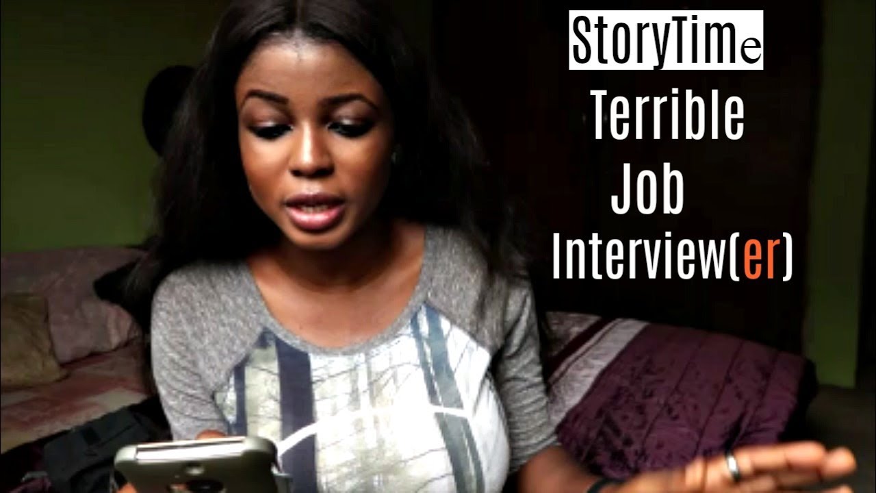 STORY TIME: MY TERRIBLE JOB INTERVIEW EXPERIENCE - YouTube