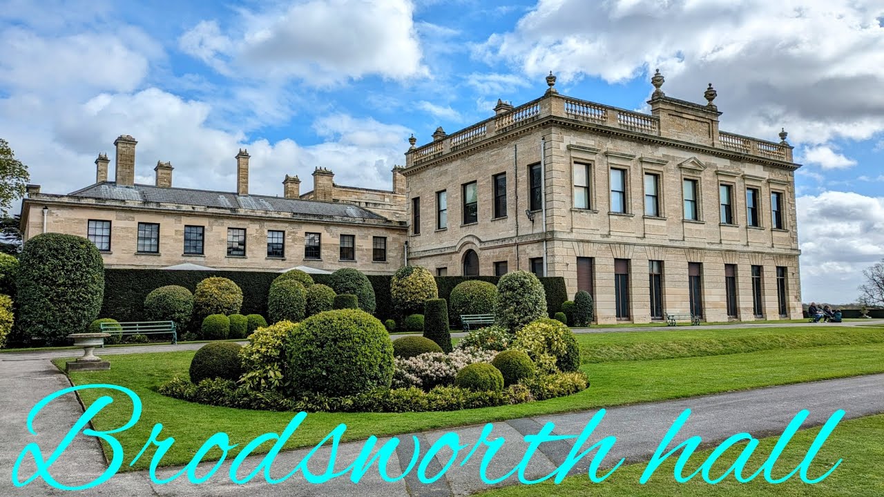 The 19th century family home Brodsworth hall Doncaster Yorkshire - YouTube