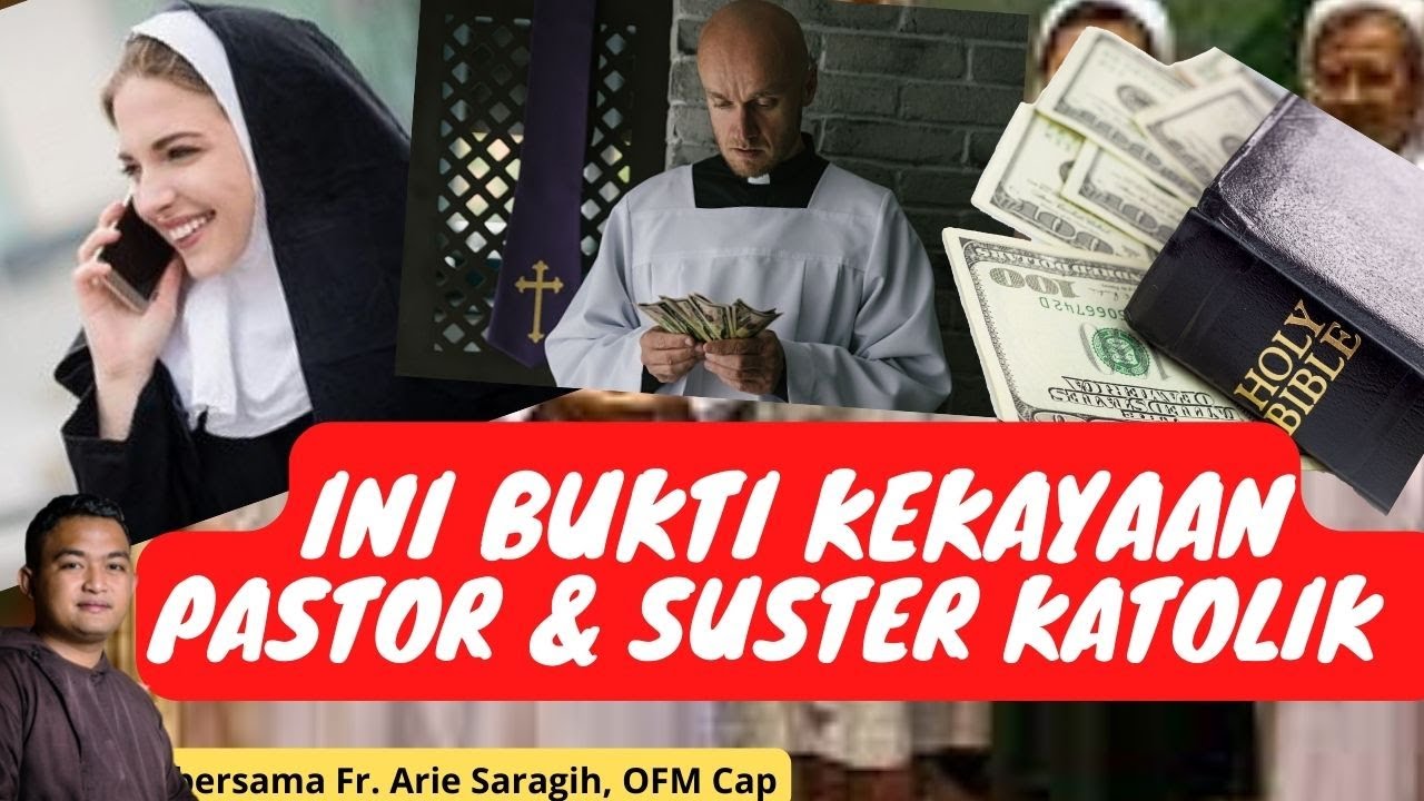 Inilah BUKTI KEKAYAAN Para PASTOR & SUSTER GEREJA KATOLIK!! Alasan ada berbagai JENIS JUBAH ...