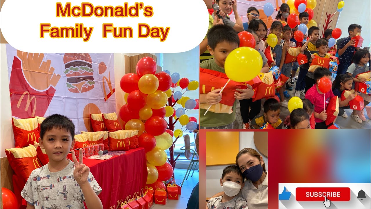McDonald’s Family Fun Day - YouTube