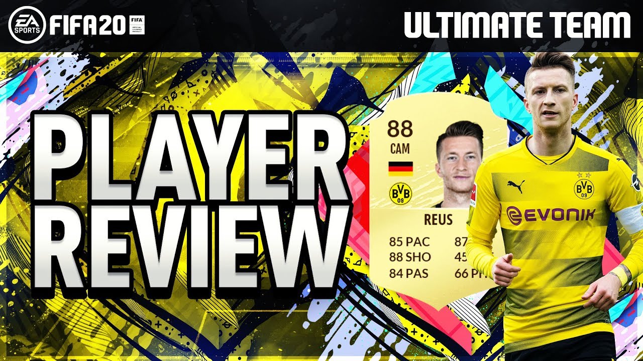 FIFA 20! MARCO REUS PLAYER REVIEW! - YouTube