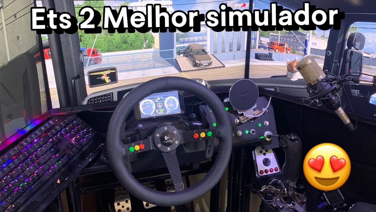 ETS 2 1.53 -POV- COCKPIT - YouTube