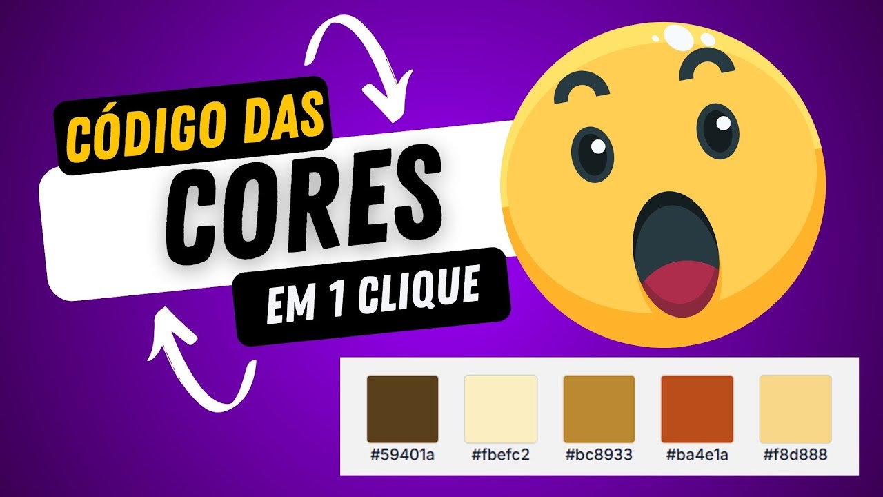 O SEGREDO das Cores Revelado! Descubra o Código das Cores de Uma Imagem ...
