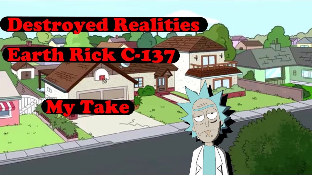[Destroyed Realities] Earth Rick C-137 My Take [Undertale AU] - YouTube
