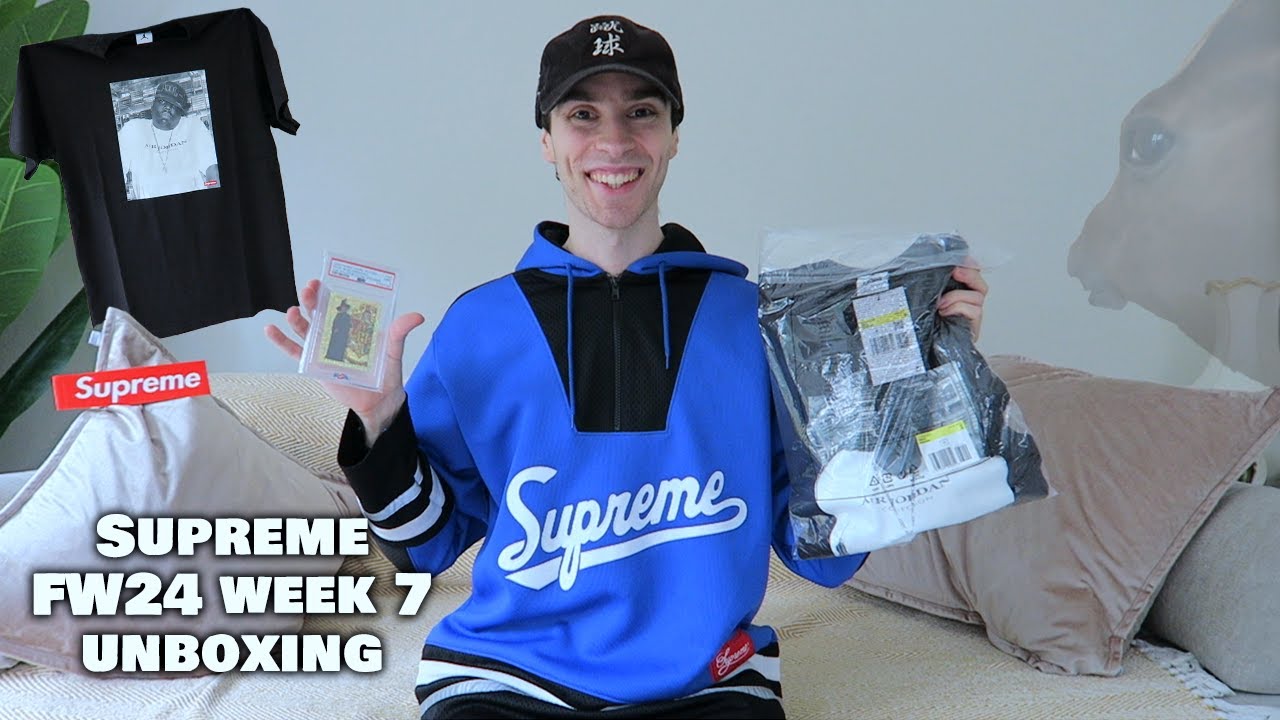 Supreme FW24 Week 7 Unboxing - YouTube