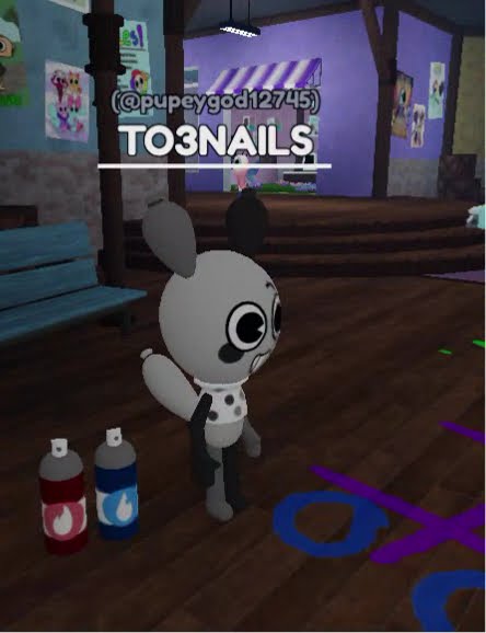 how to get on the paint in the dandy's world lobby! - YouTube