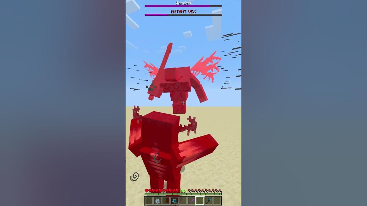 Warden vs Mutant vex / Minecraft Mob Battle - YouTube