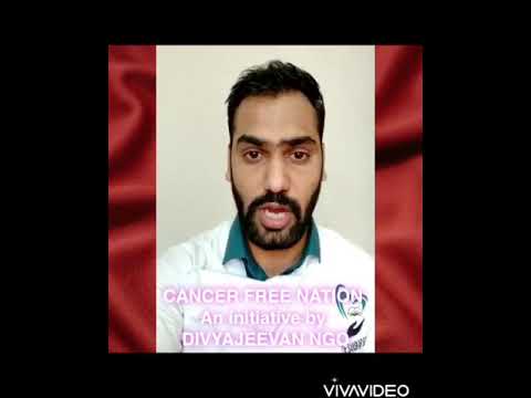 Cancer free nation | Divya jeevan NGO