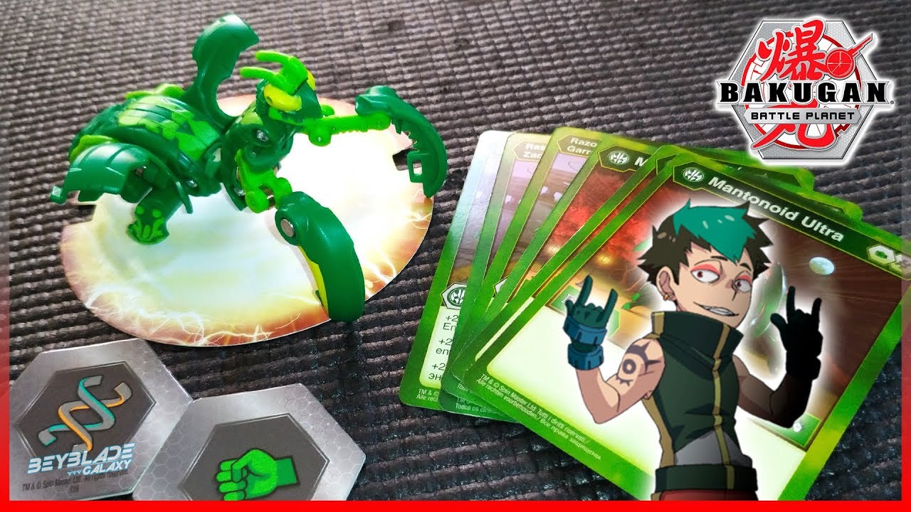 Abrindo MANTONOID ULTRA - Bakugan Battle Planet - YouTube