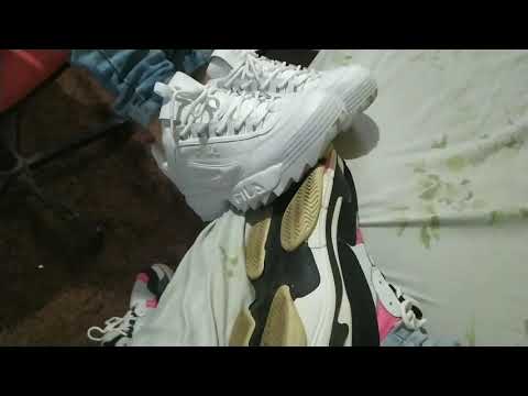 Destroying My Girlfriend's New Fila Disruptor