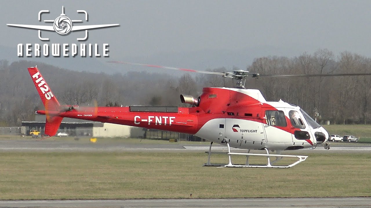 Topflight Airbus AS350B3/H125 Écureuil “Squirrel” Helicopter Startup ...