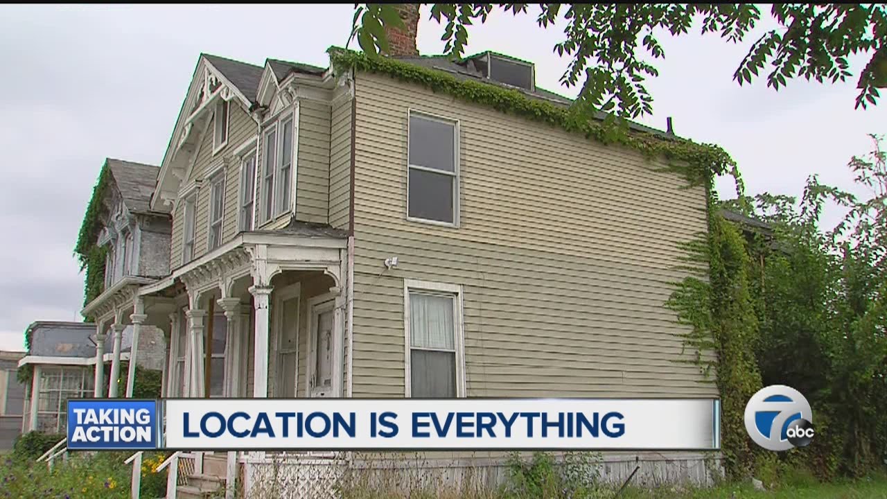 Blighted house listed for $3.5 million - YouTube