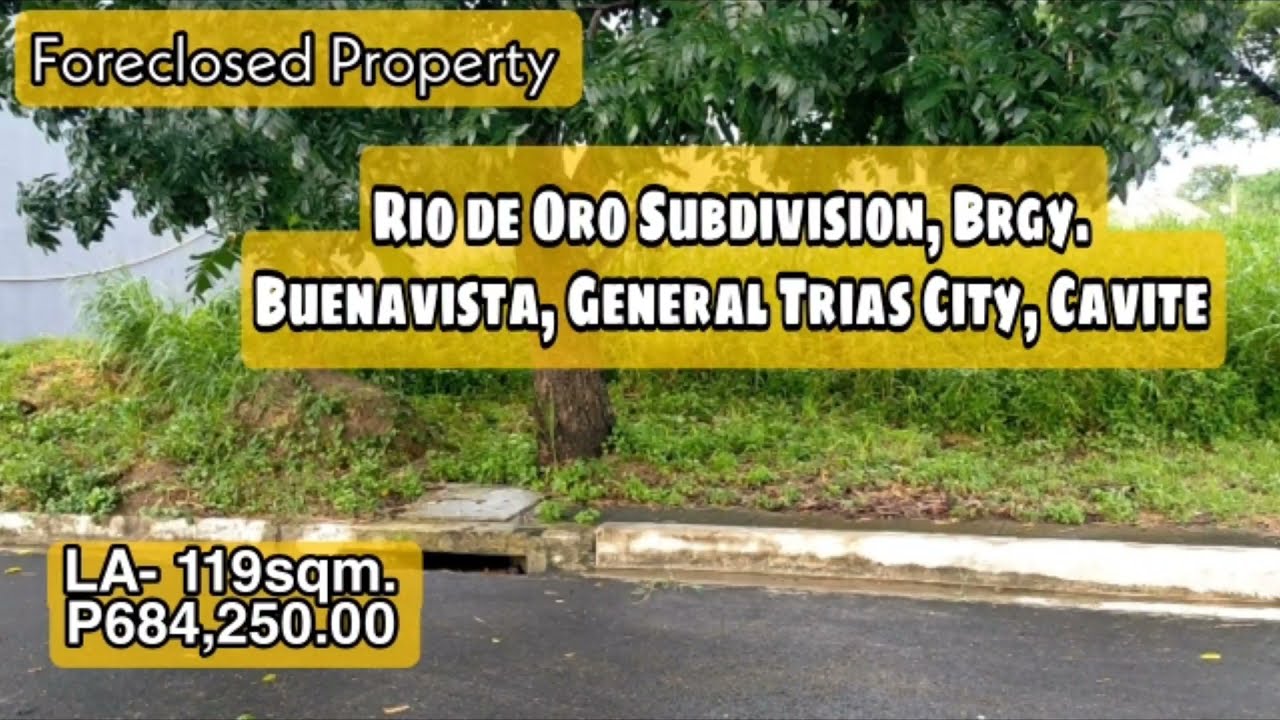 Rio de Oro Subdivision Brgy Buenavista General Trias City Cavite LA ...