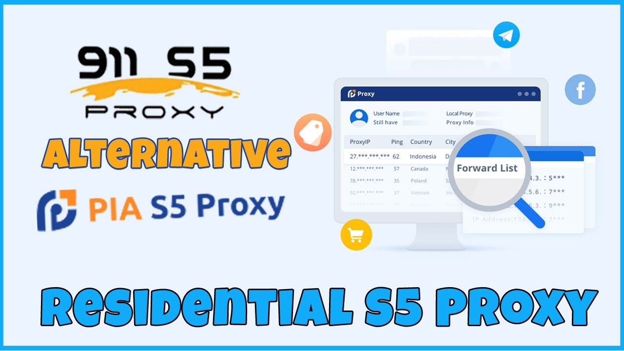 Pia S5 Proxy Residential Socks5 Proxy Alternative To 911 S5 Proxy For Cpa Marketing And Usa