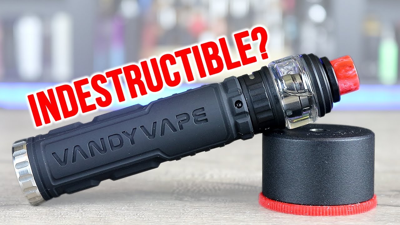 BEST INDESTRUCTIBLE MOD? The Vandy Vape Trident Kit! ️🚭 - YouTube