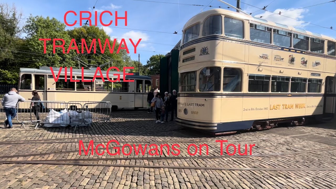 Crich tramway village. Tram day September 2022 - YouTube