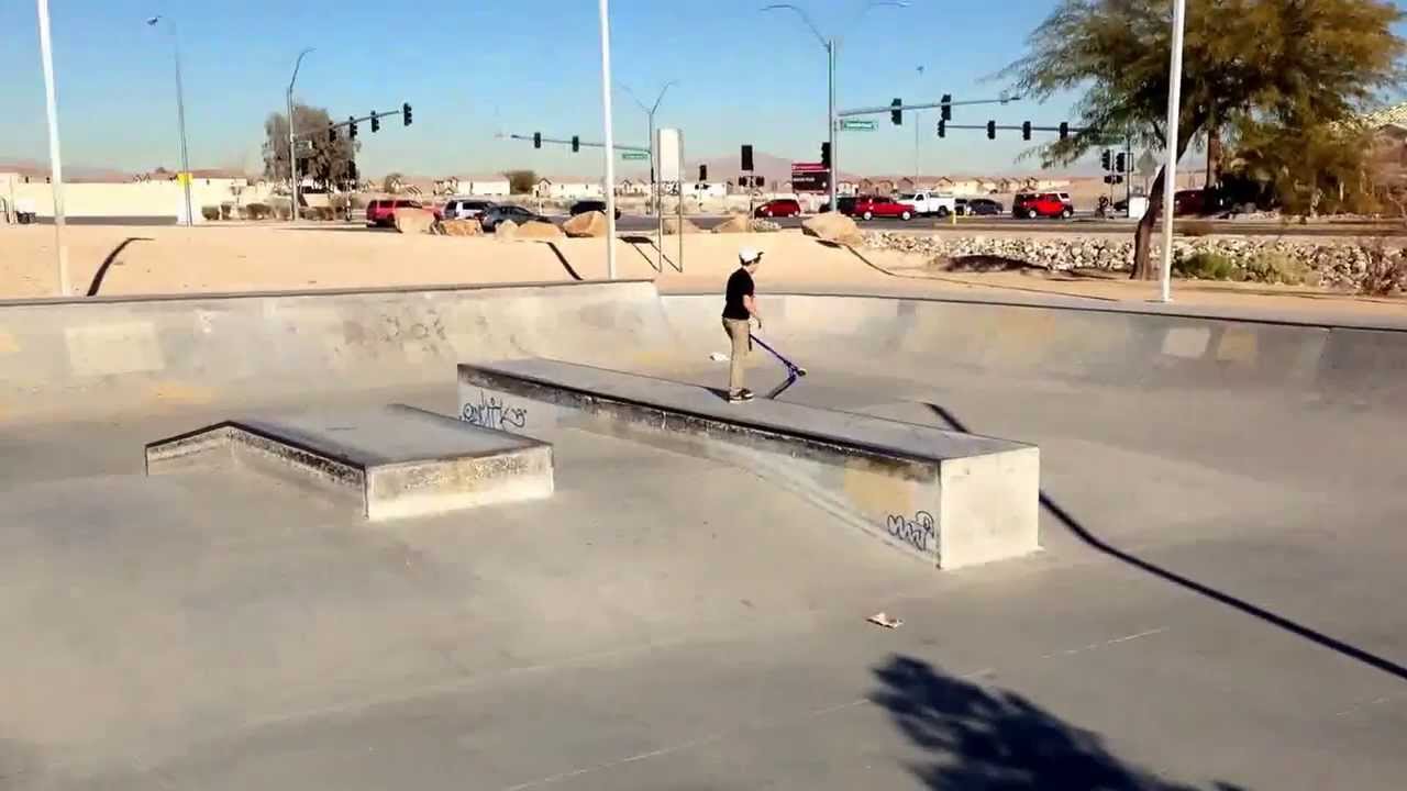 Silverado Ranch Skate park review - YouTube